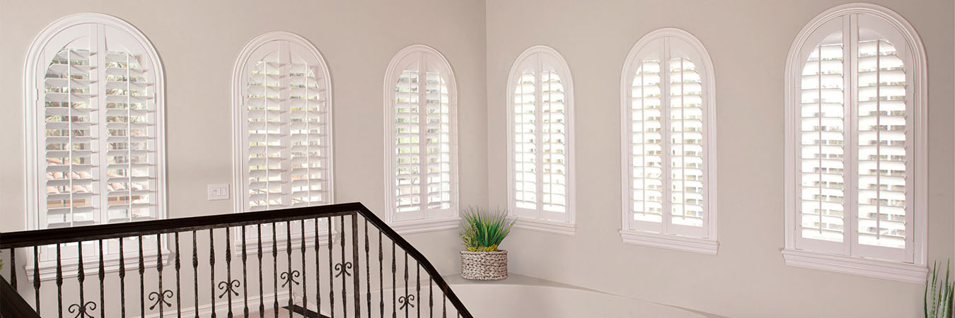 How To Cover Stair Windows In Denver | Sunburst Shutters Denver